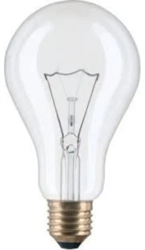 Žárovka průmyslová čirá TES-LAMP 200W A55 230V E27
