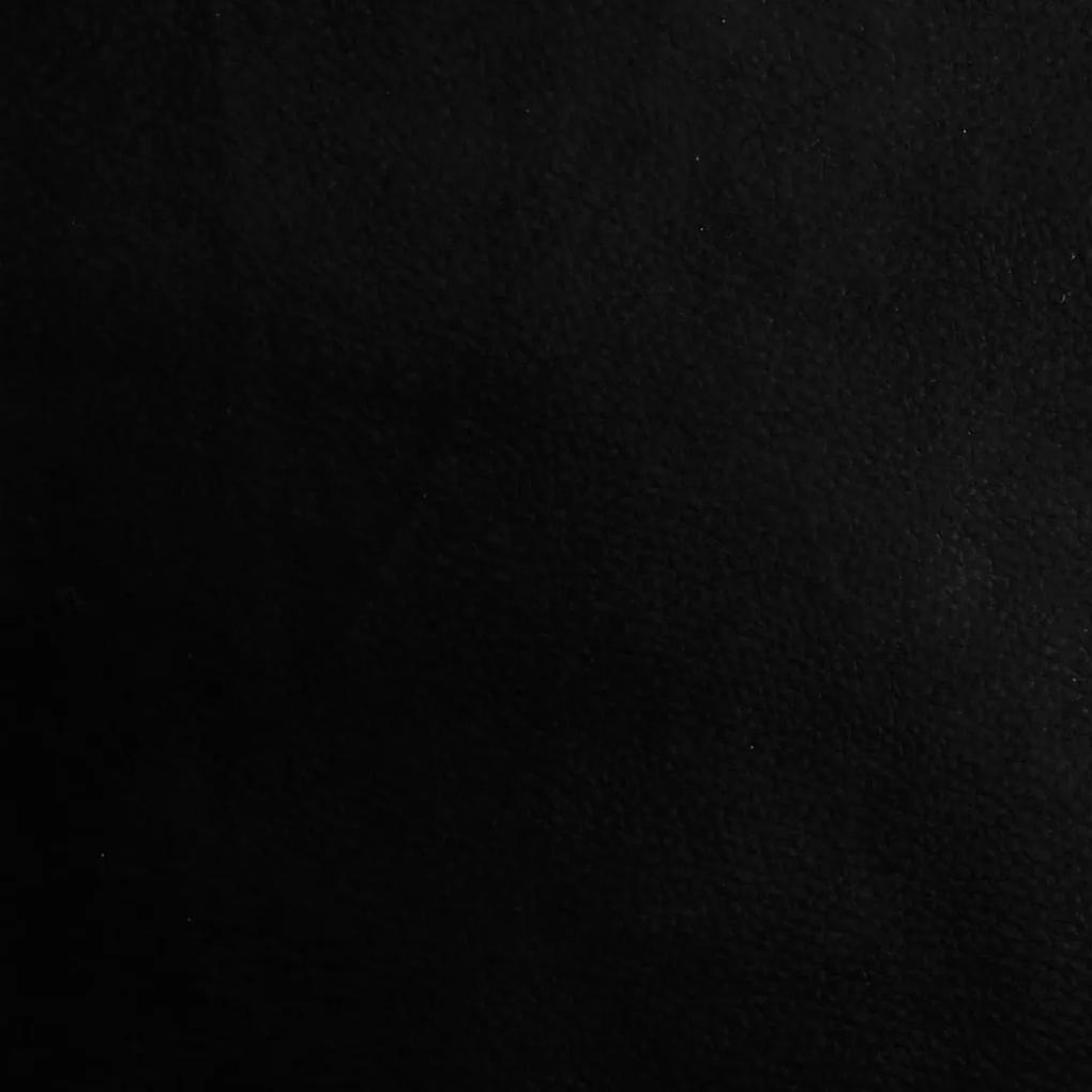 Lavice s botníkem černá 62 x 32 x 47 cm kompozitní dřevo - Default Title