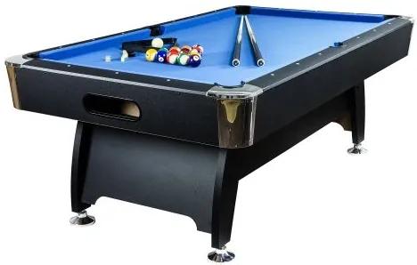 TUIN kulečníkový stůl pool billiard kulečník 8 ft s vybavením modrá