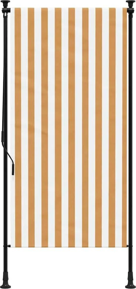 vidaXL Venkovní roleta 100 x 270 cm [368772] Barva: Oranžová