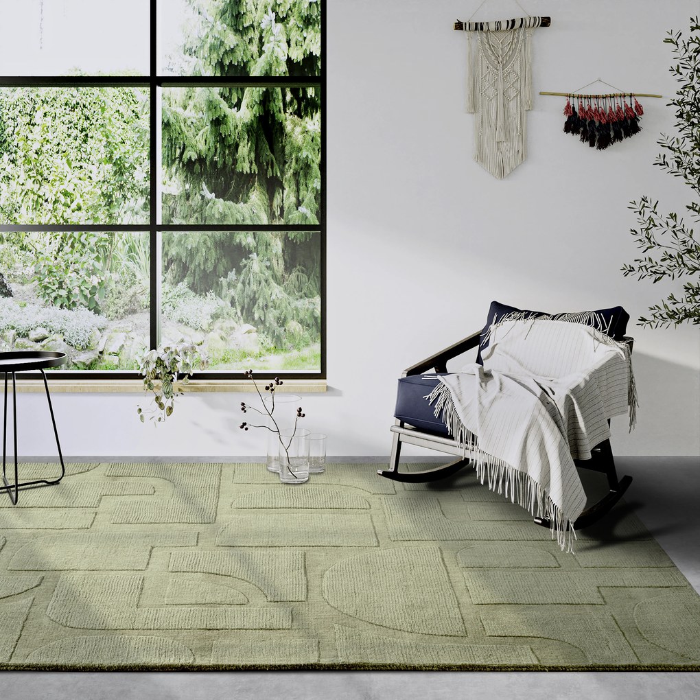 Villeroy & Boch Kusový koberec 106177 Green, 80x150, zelená, ložnice