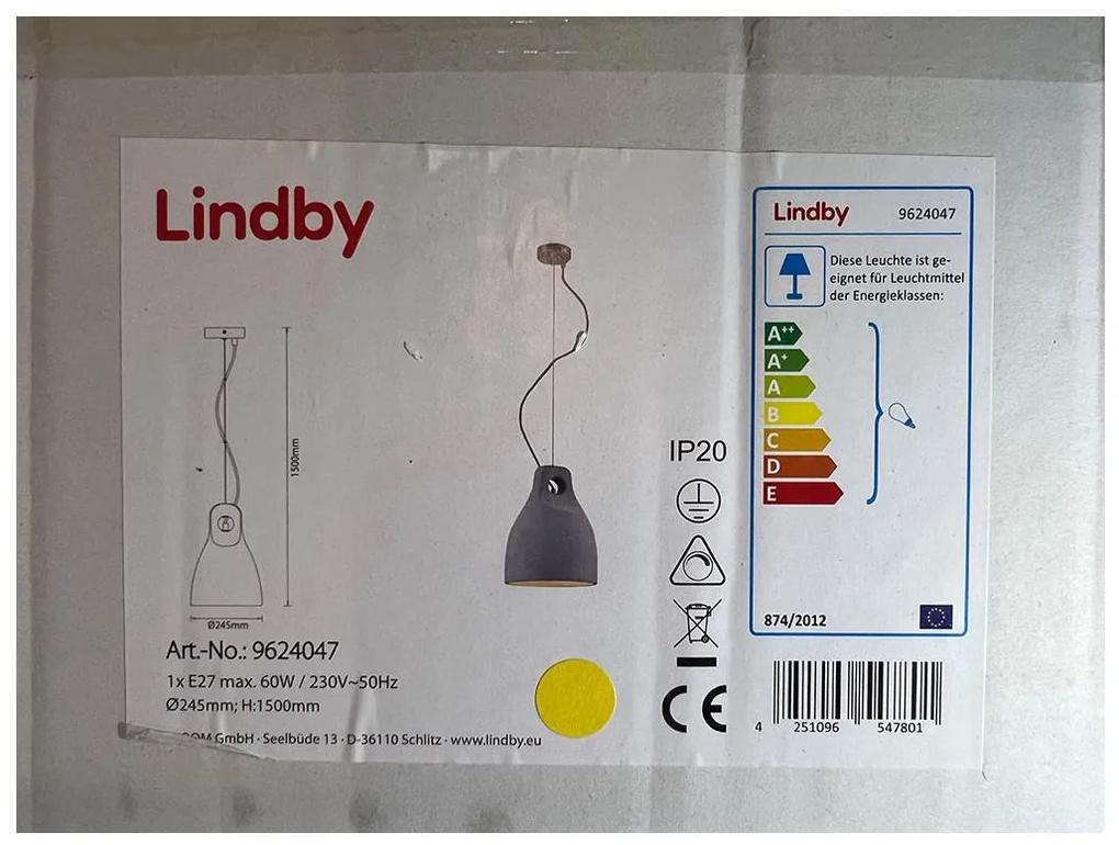 Lindby | Lindby - Lustr na lanku MORTON 1xE27/60W/230V | LW0351