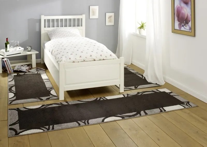 Hanse Home Collection koberce Kobercová sada Lectus 101539 - (3 díly; 2x 70x140 cm; 1x 70x240 cm) cm