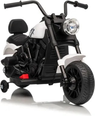 Elektrická motorka STAR bílá