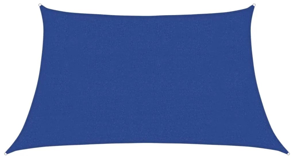 Stínící plachta 160 g/m² modrá 3/4 x 2 m HDPE 311543