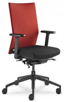LD seating Kancelářská židle Web Omega 405-SY bez područek SY - synchronní mechanismus KŮŽE (P) / Kůže SÍŤOVINY SWING