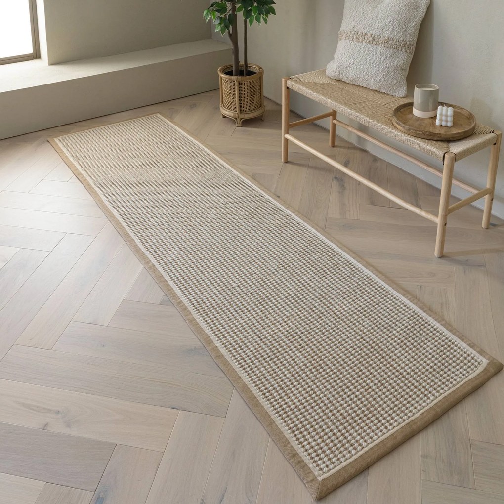 Tribeca Design Kusový koberec Ministry Loop Linen Cream Rozměry: 200x290 cm