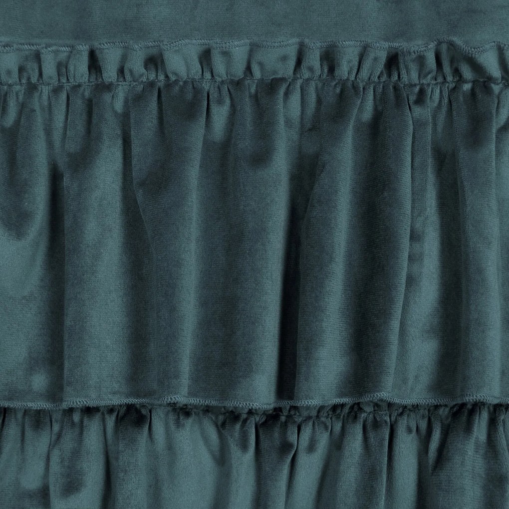 ZATEMŇOVACÍ ZÁVĚS NA PÁSCE CHARLOTTE1 140X270 CM TMAVĚ TYRKYSOVÝ