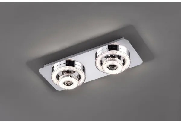 Leuchten Direkt 14521-17 - LED Stropní svítidlo TIM 2xLED/2,8W/230V + 2xLED/3,1W