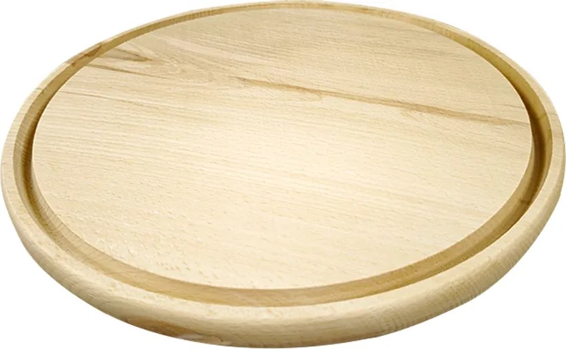 AMADEA Dřevěné servírovací prkénko - podnos, masivní dřevo, 30 cm