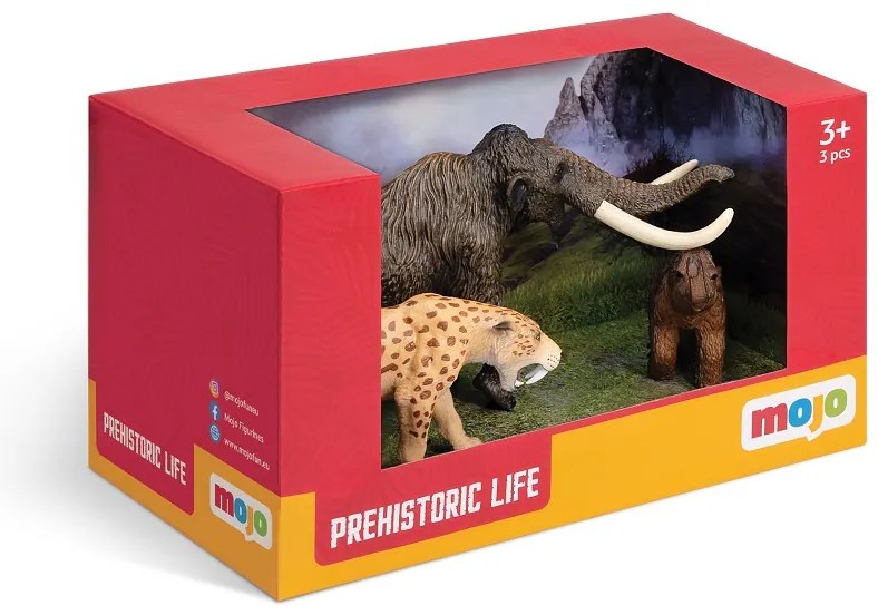 Mojo Startovací sada Prehistoričtí savci 3 ks