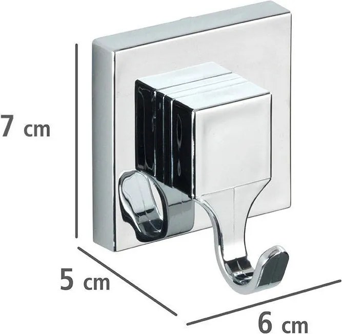 Háčky s přísavkami QUADRO, Vacuum-Loc, 2 ks, WENKO