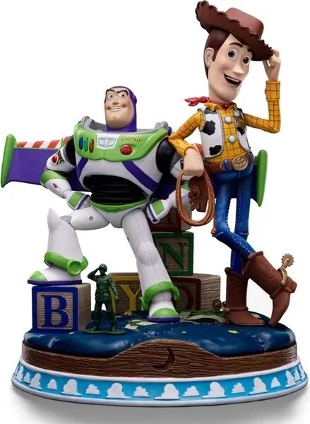 Soška Iron Studios Toy Story - Buzz and Woody 20 cm