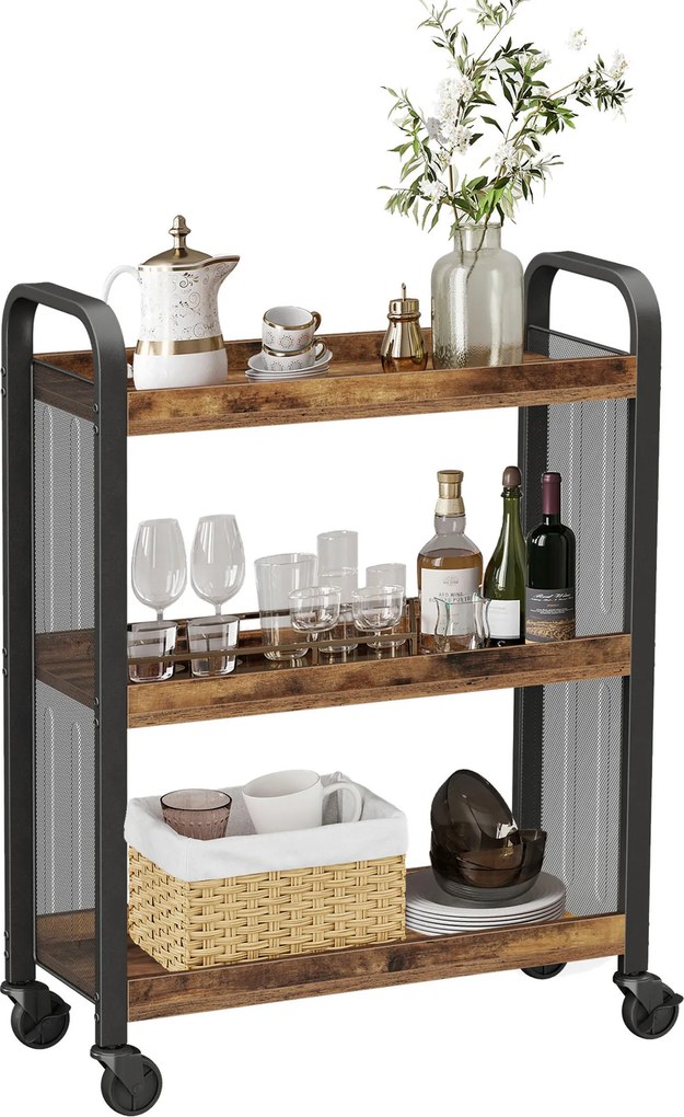XXXLutz UNIVERZÁLNÍ VOZÍK, 66/85/26 cm Boxxx - Barové vozíky - 002543003701