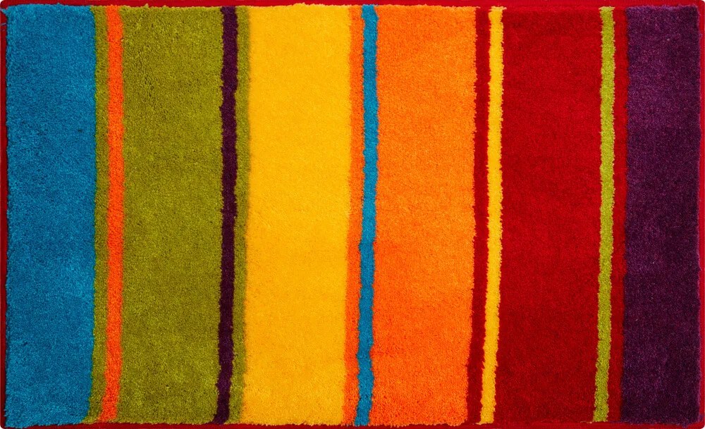 GRUND Koupelnová předložka SUMMERTIME vícebarevná Rozměr: 65x115 cm