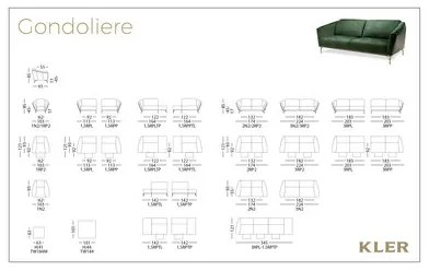 Taburet KLER Gondoliere TW184