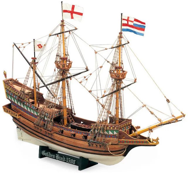 Mamoli golden hind 1577 1:53 kit