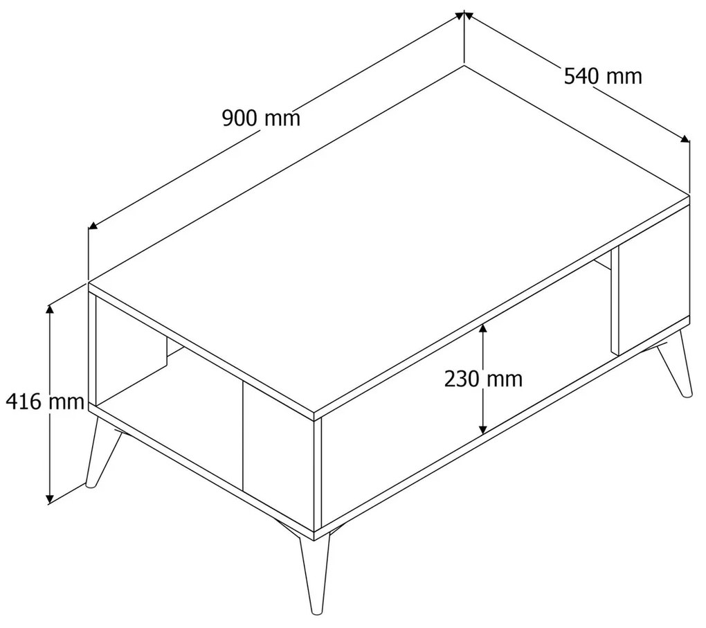 Konferenční stolek Authentic