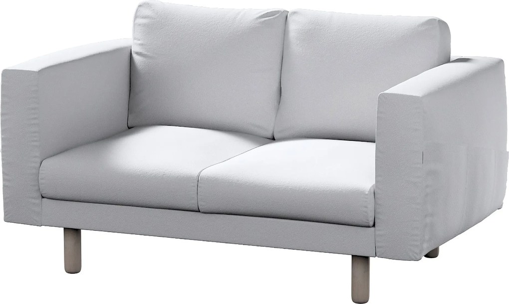 Potah na pohovku IKEA Norsborg 2-místná barva bílá látka pletený vzor