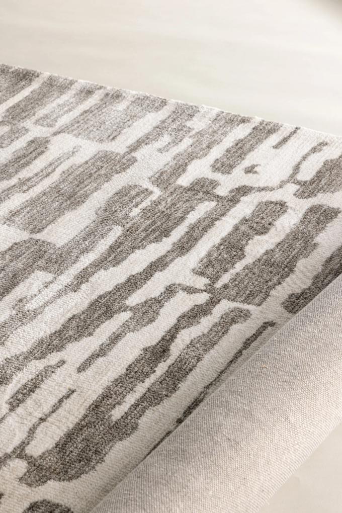 Obdélníkový koberec Milos, šedý, 290x200