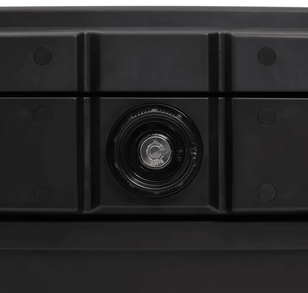 Bezpečnostní schránka černá 44 x 37 x 34 cm - Default Title