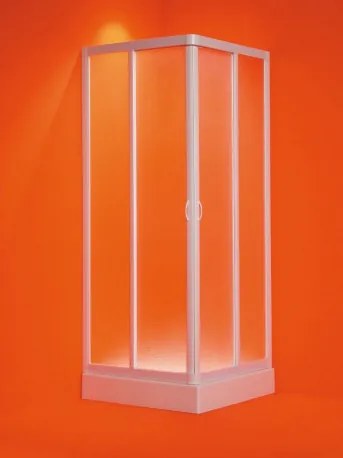 HOPA - Čtvercový sprchový kout ANGOLO - 185 cm, 65 - 70 cm × 65 - 70 cm, Univerzální, Plast bílý, Polystyrol OLBVEL70EX
