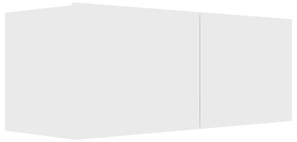 3dílný set TV skříněk bílý kompozitní dřevo - Default Title