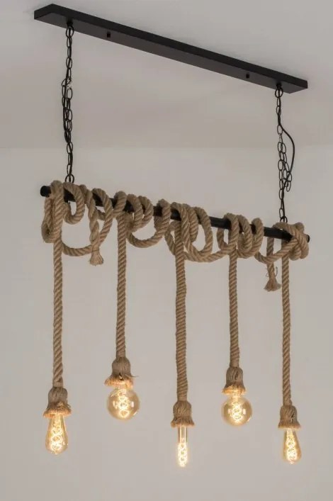 Závěsné designové svítidlo Rope Industry Bulb 5