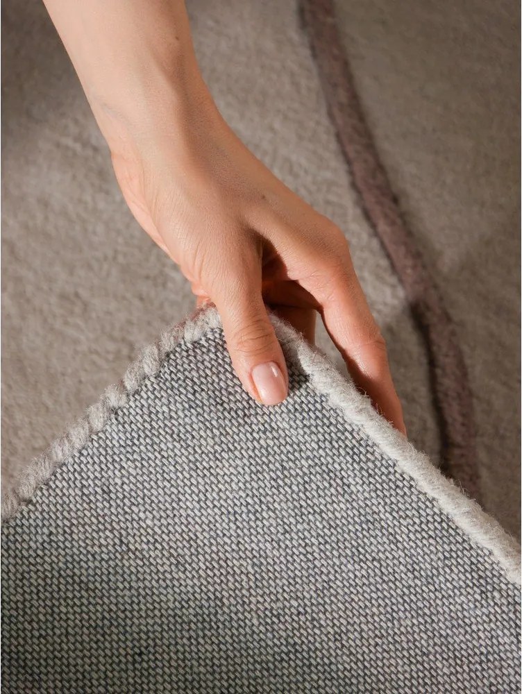 Fialový vlněný koberec 200x290 cm Virelle – Villeroy&amp;Boch