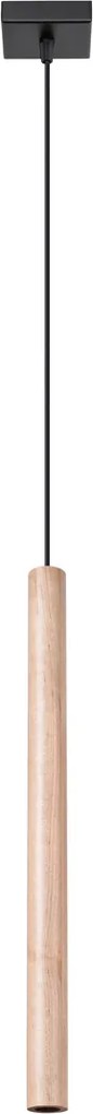Sollux Lighting Závěsné svítidlo PASTELO 1 dřevo