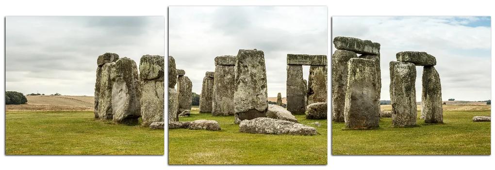 Obraz na plátně - Stonehenge - panoráma 506D (120x40 cm)