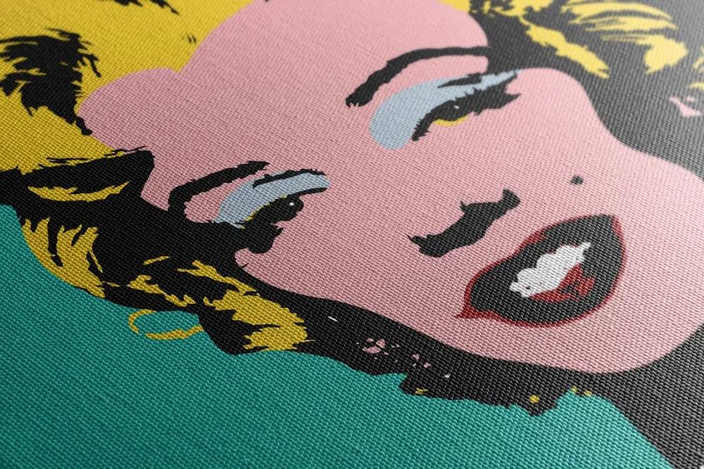 Obraz ikonická Marilyn Monroe v pop art designu