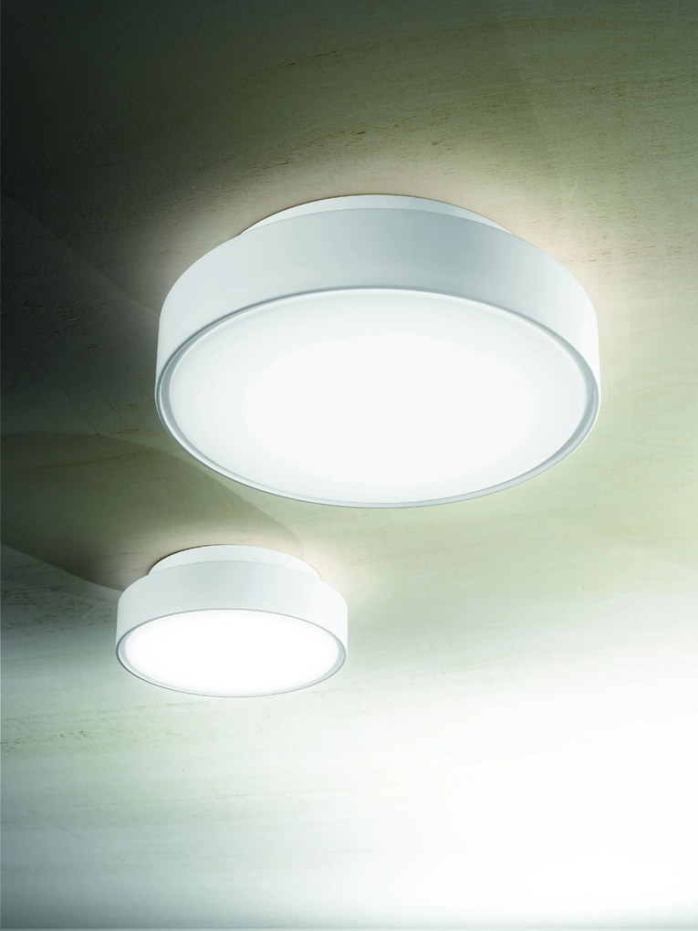 Fabas luce Fabas Hatton, stropní svítidlo s vysokou ochranou proti vniknutí vody, 2x30W, prům. 30cm, IP65