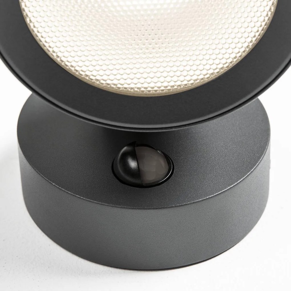 LA 1002904 ESKINA SENSOR Outdoor, nástěnné a stropní svítidlo, antracitové, 3000/4000K, IP65, stmívatelné - BIG WHITE (SLV)