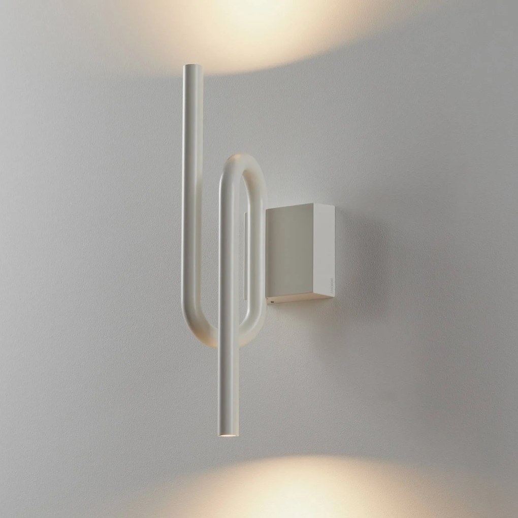 Foscarini Tobia LED nástěnné světlo bílá