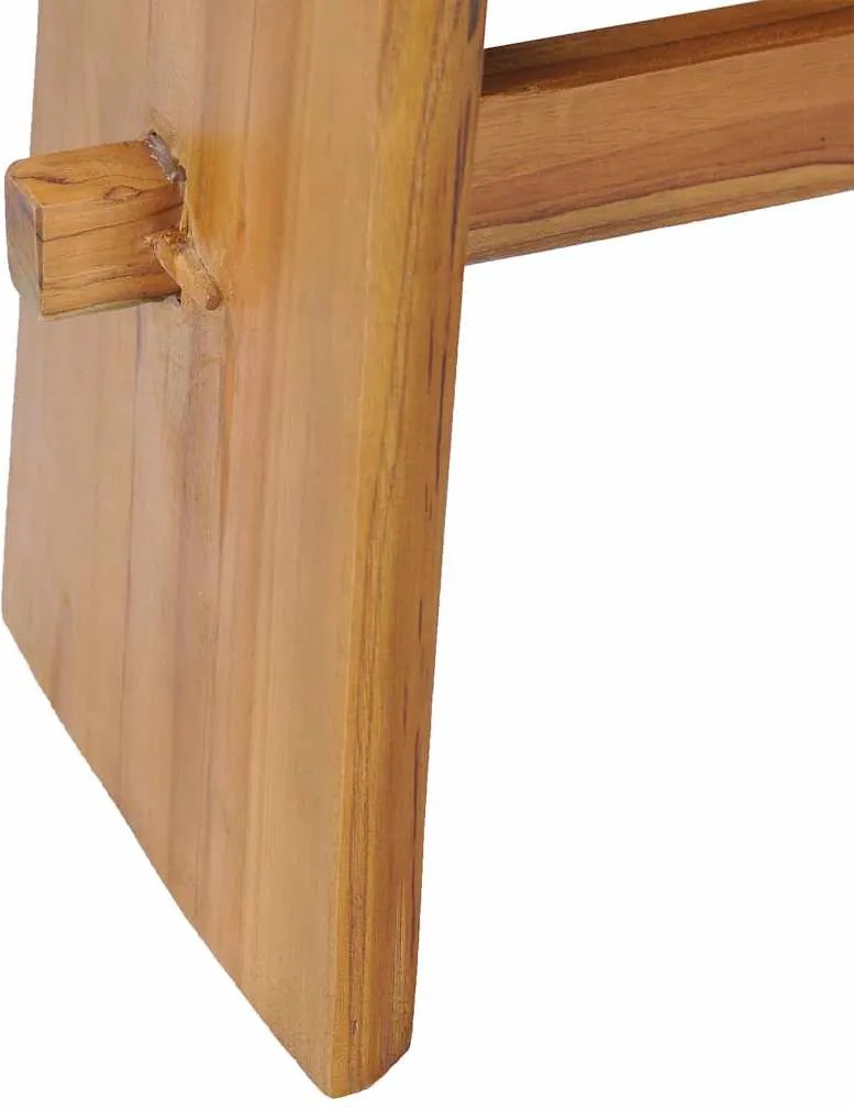 Stolička masivní teakové dřevo 281655