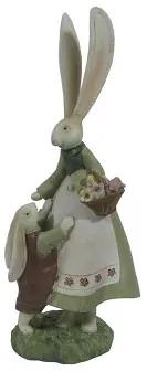 Králičí mamka s králíčkem