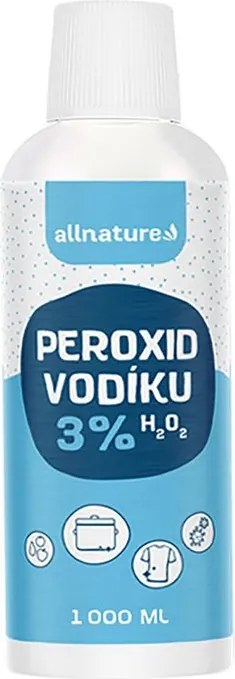 Allnature Peroxid vodíku 3% - 1000 ml