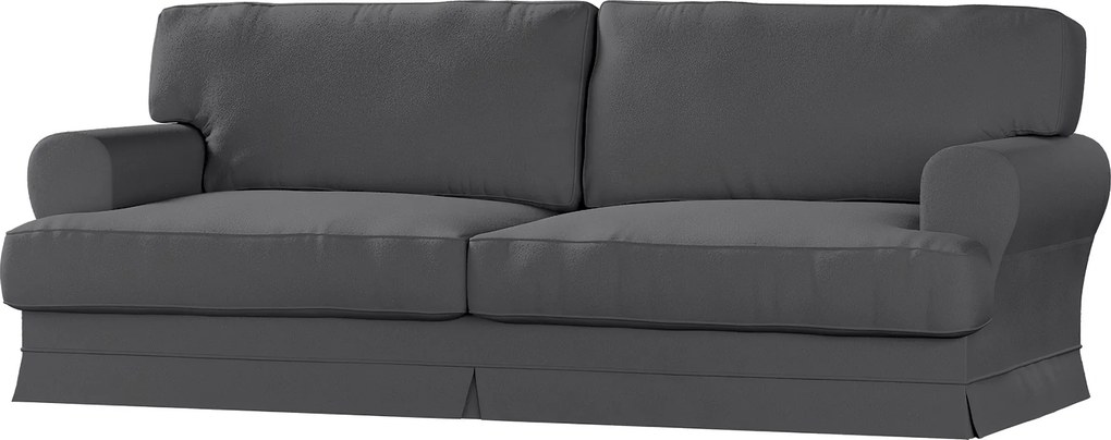 Potah na pohovku IKEA Ekeskog rozkládací barva šedá látka pletený vzor
