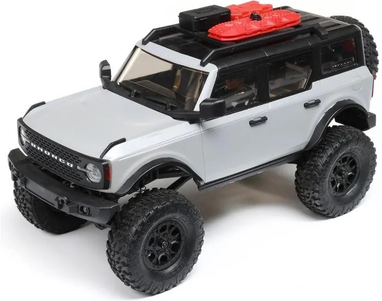 Rc auto axial scx24 ford bronco 2021 1:24 4wd rtr šedý