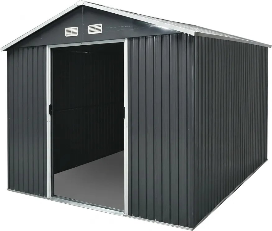 Avenberg Zahradní domek na nářadí 3 x 2,4 m SD-X0810-H170, antracit, 3 x 2,4 cm