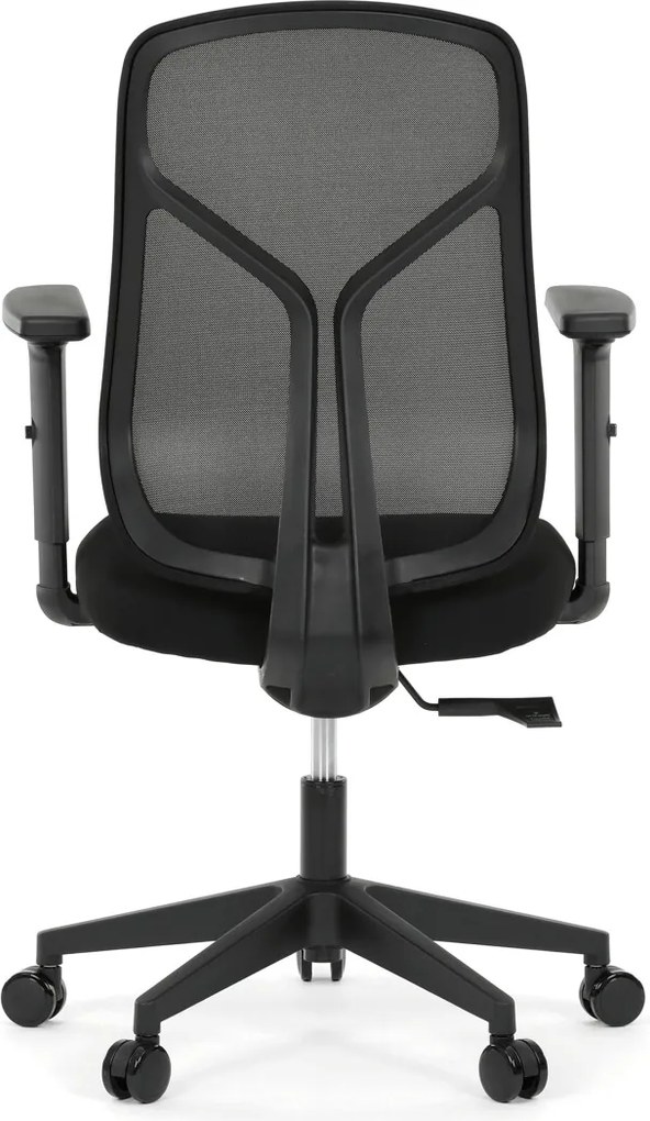 Ergonomická kancelářská židle NOMI - černá síťovina
