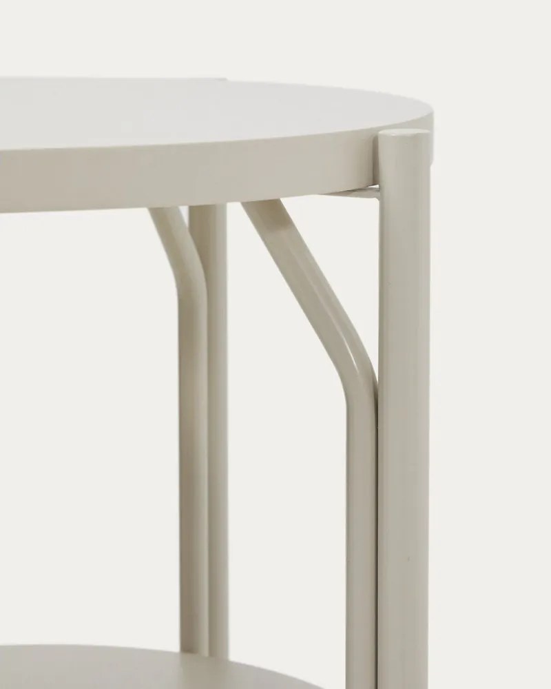 Bílá skříňka pod umyvadlo 60x81 cm Arely – Kave Home