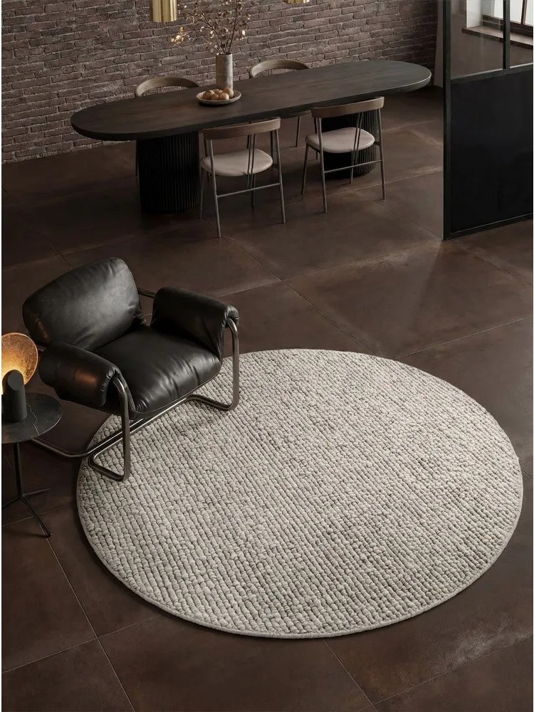 Krémový kulatý koberec ø 160 cm Wilma – Villeroy&Boch