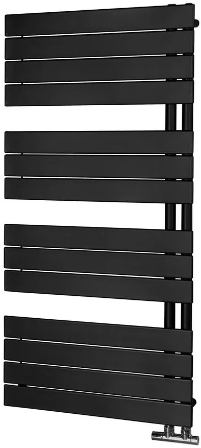 Aqualine MILI otopné těleso 600 x 1222 mm černá mat DC626T