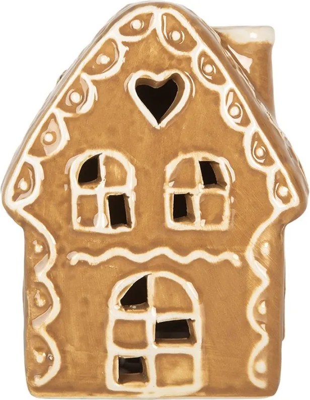 Perníková LED chaloupka Gingerbread Cott - 8*6*11 cm