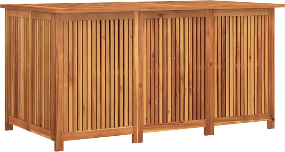 Zahradní úložný box 150 x 80 x 75 cm masivní akáciové dřevo 319707