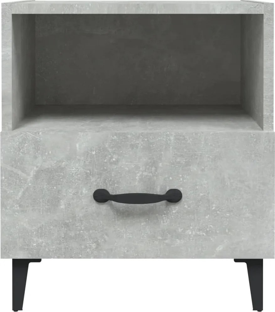 vidaXL Noční stolek kompozitní dřevo [812026] Barva: Bílá