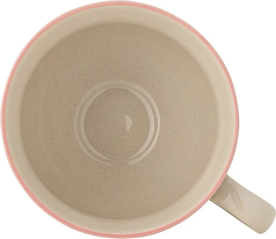 Bílé keramické hrnky v sadě 4 ks 400 ml Rosalynde – Bloomingville