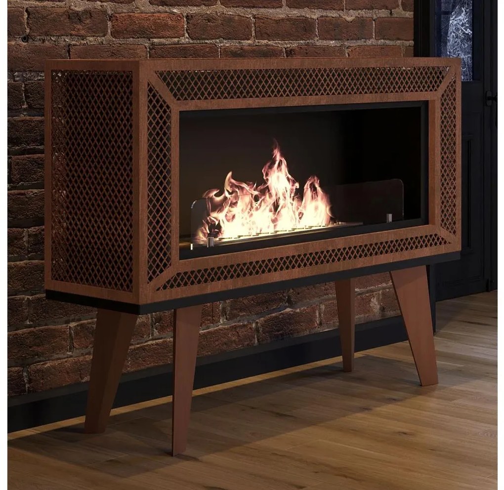 InFire - BIO krb 100x47 cm 3kW industriální INDUSTRIAL